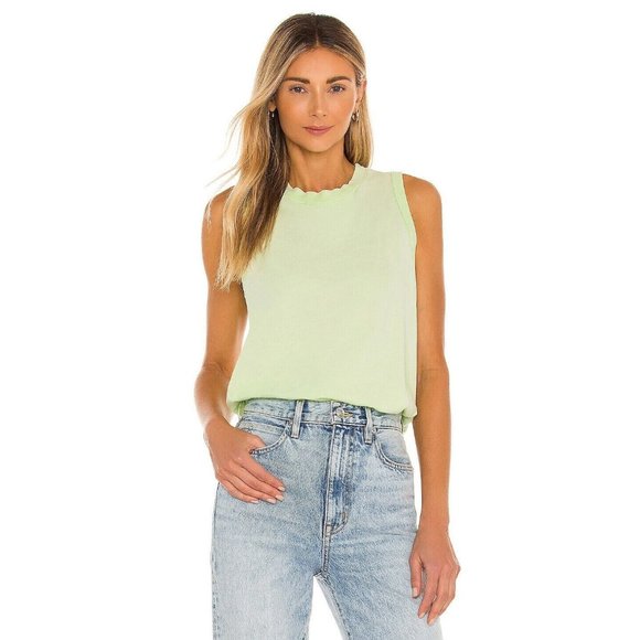 Electric & Rose | Tops | Electric Rose Marley Tank Top Neon Green ...